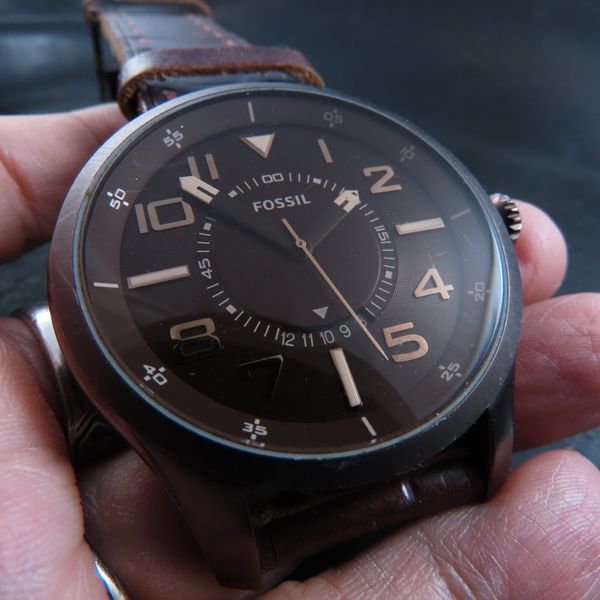 45MM All Steel Fossil Modern Dial Army Quartz Men Watch | WatchCharts ...
