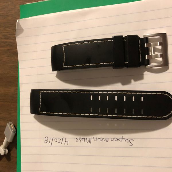 [WTS] 22mm Hamilton X-Wind Rubber Strap with White Stitching | WatchCharts