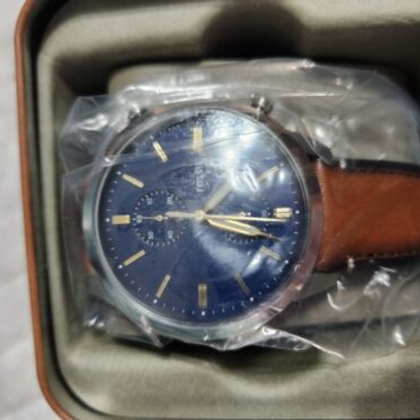 Fossil Townsman Chronograph Blue Dial Men's Watch FS5279 *NEW in BOX ...