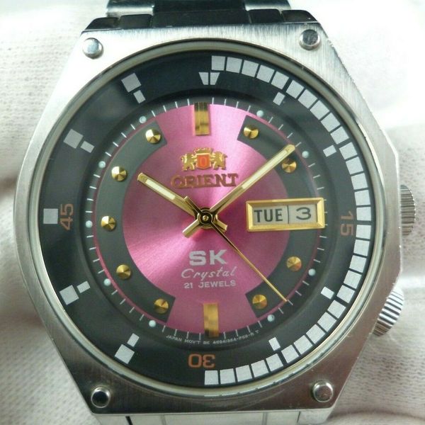 ORIENT SK Crystal Star King KD Automatic Vintage 21 jewels Japan Men ...