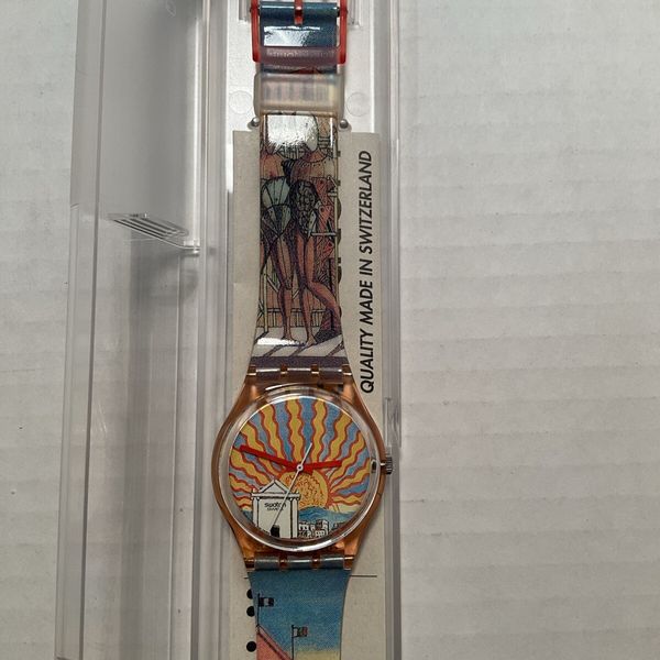 Vintage Swatch â IL POETAâ GP107 with Case & Papers 1993 | WatchCharts ...