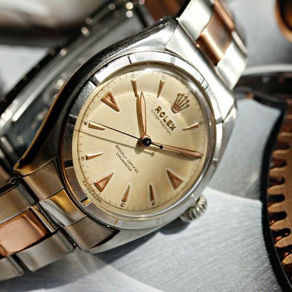 1950s Rolex 6085 Bubbleback $2275 | WatchCharts Marketplace