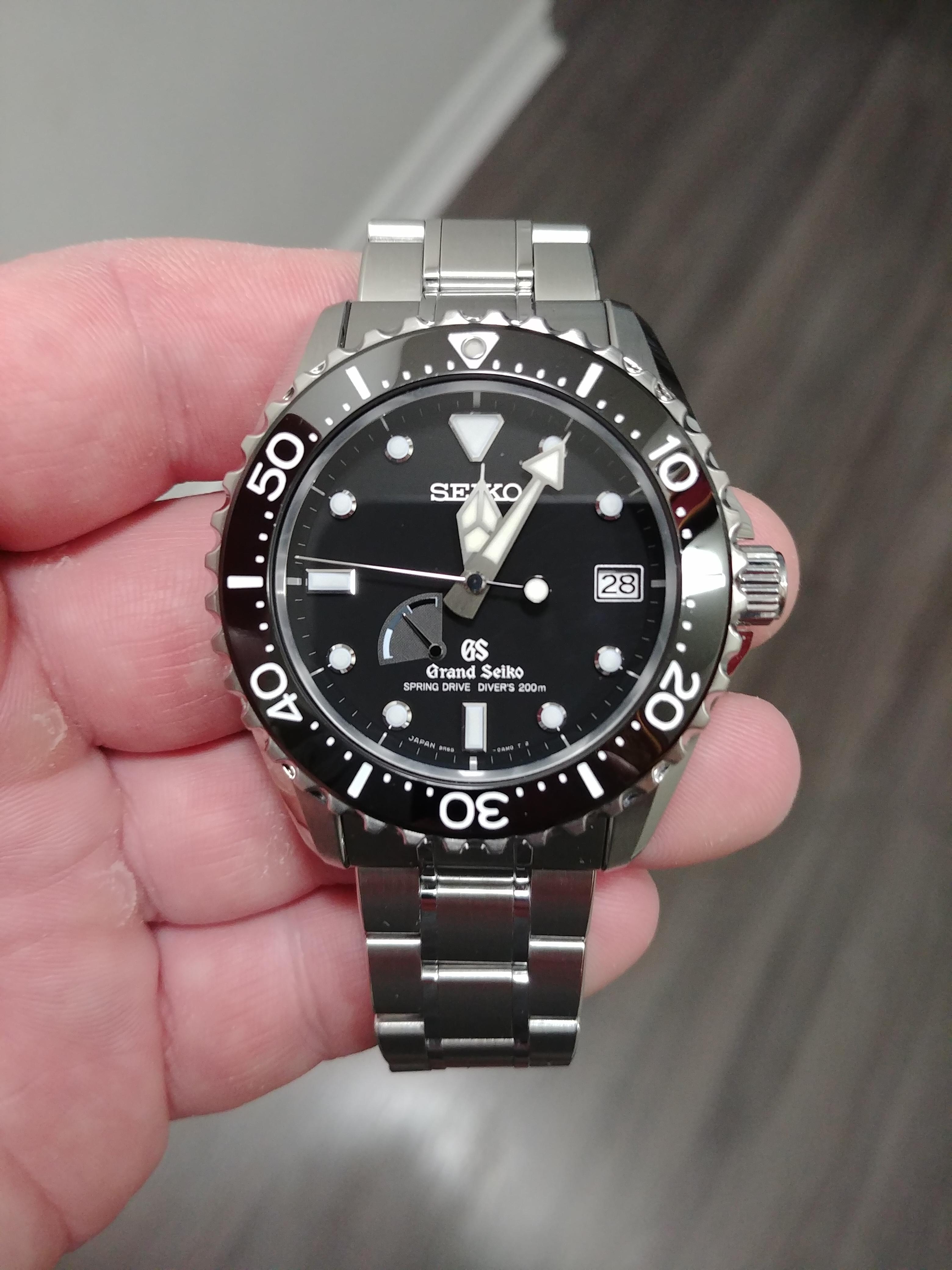 FS: SOLD:Grand Seiko Spring-Drive Diver SBGA029SOLD | WatchCharts