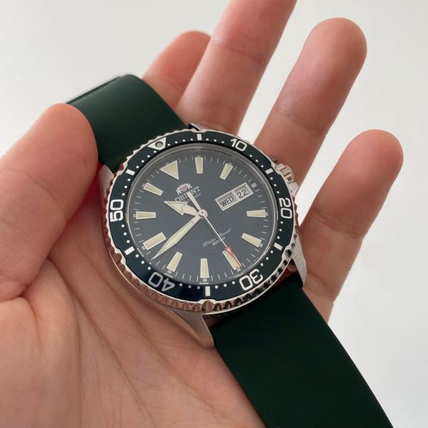 [WTS] Orient Kamasu, Green (RA-AA0004E19A) | WatchCharts Marketplace