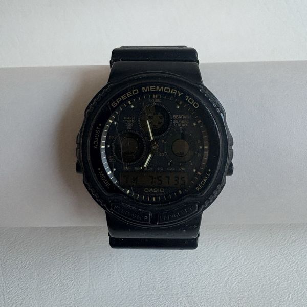 Casio AW-20 Speed Memory 100 Vintage Digital Watch Module 384 ...