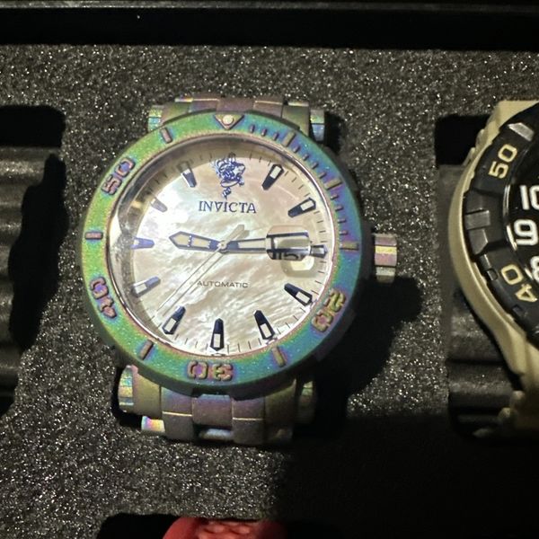 Huge Watch Lot (10) Invicta, Seiko, Casio, Gruen, Boss | WatchCharts ...