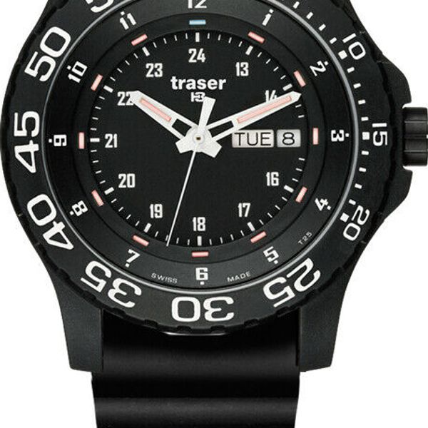 FS: Traser H3 P6600 Military Elite Red Tritium Watch | WatchCharts ...