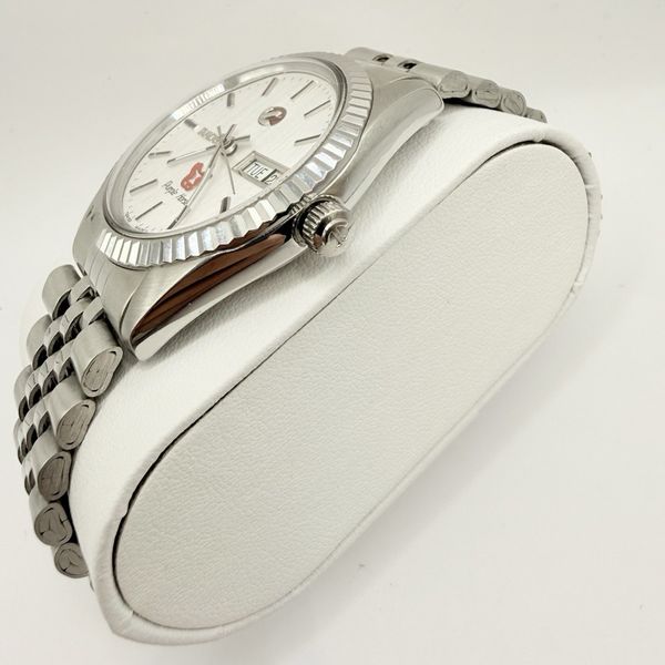 Vintage Rado Purple Horse President Style SilverLinning Dial Swiss Men ...