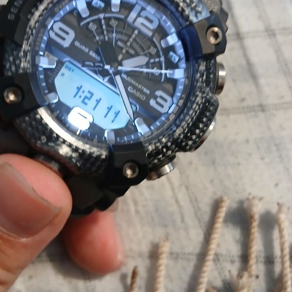 Casio G-Shock MUDMASTER with Quad Sensor & Bluetooth Black Men's Watch ...