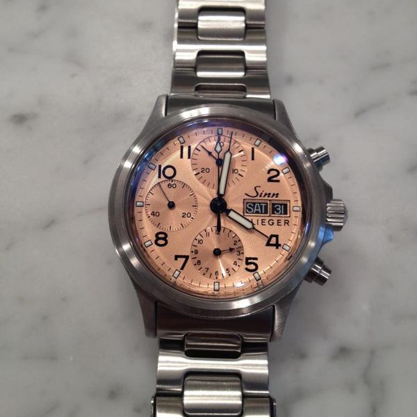 FS: Sinn 356 Sa Chronograph with the discontinued copper dial - Near ...