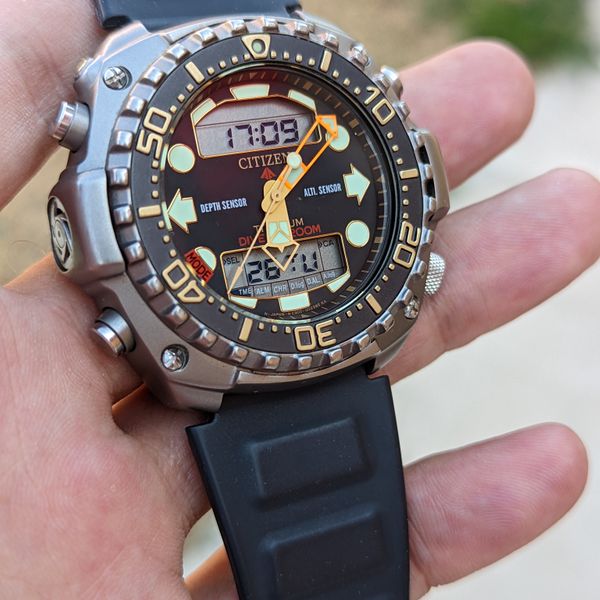 [WTS] Citizen Promaster Aquamount Diver -- Full Titanium -- Depth ...
