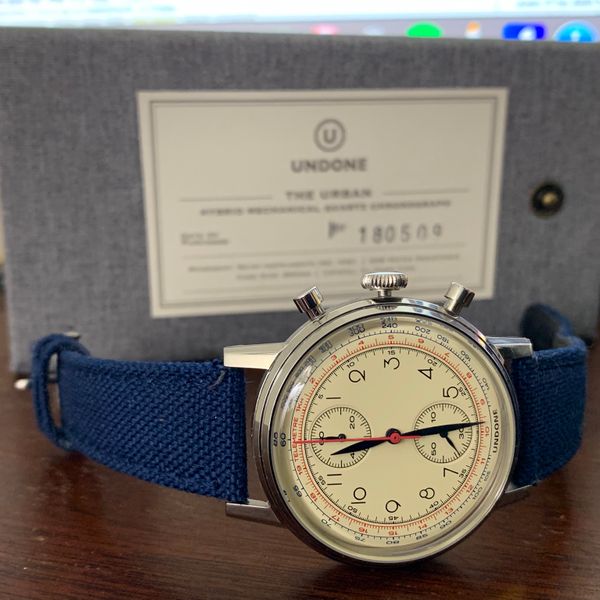 [WTS] Undone. Urban Vintage Killy Chronograph | WatchCharts Marketplace