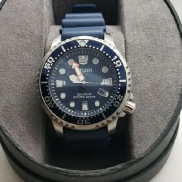 Citizen Men's Eco-Drive Promaster Diver Blue DLC 200m Watch BN0151-09L | WatchCharts