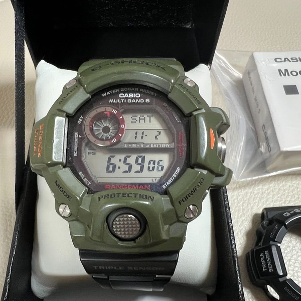 CASIO G-SHOCK GW-9400 M3410 9400 Rangeman 3410 | WatchCharts Marketplace
