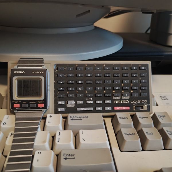 Seiko UC-2000 + Seiko UC-2100 Keyboard (READ DESC.) | WatchCharts ...