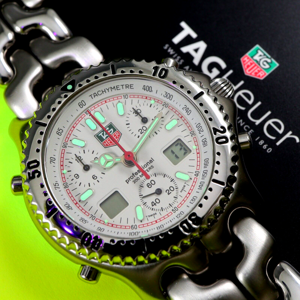 TAG HEUER SEL SENNA DIGI-ANA CHRONOGRAPH CG1111-0 Cal. ETA 251.252 ...