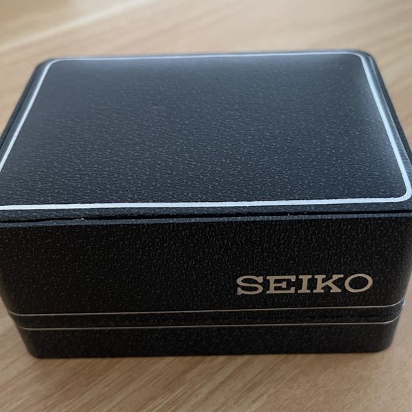 Seiko Vintage presentationWatch Box 1980â s with original white card ...