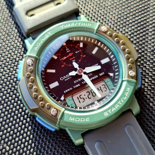 Casio AW-910 (Module 750) Overland series Rare Vintage Watch (1992 ...