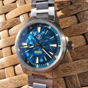 Zelos Aurora 38mm Titanium MoP Automatic Watch Excellent Condition Zelos Aurora 38mm Titanium MoP Automatic Watch Excellent Condition
