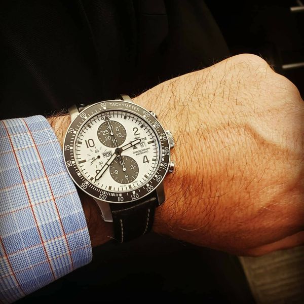 Fortis B-42 Stratoliner Chronograph Panda Dial with Box and Tags ...