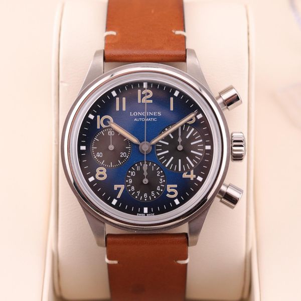 [WTS] Longines Avigation BigEye Titanium 41mm Blue Dial Men's Watch ...