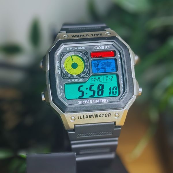 Custom Casio Royale AE-1200 - Color Galore | WatchCharts Marketplace