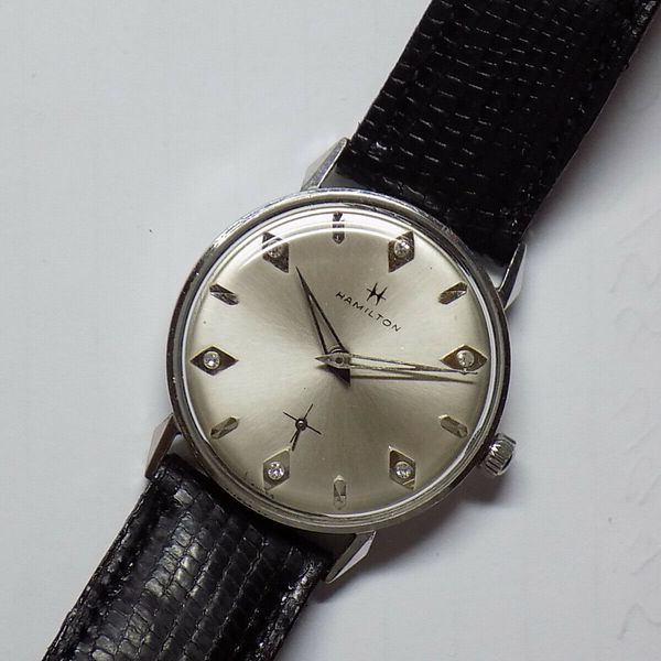 Hamilton "Lord Lancaster B" Timepiece - Diamond Dial 1962 | WatchCharts ...