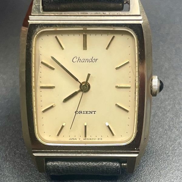 ORIENT Chandor Watch Non Scratch Japan Made Rare Collectible ...