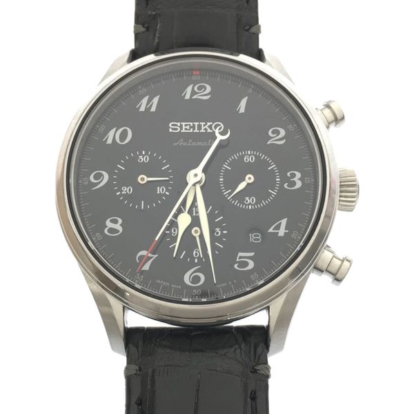 [Used] SEIKO 60th anniversary limited/self-winding watch/analog/leather ...