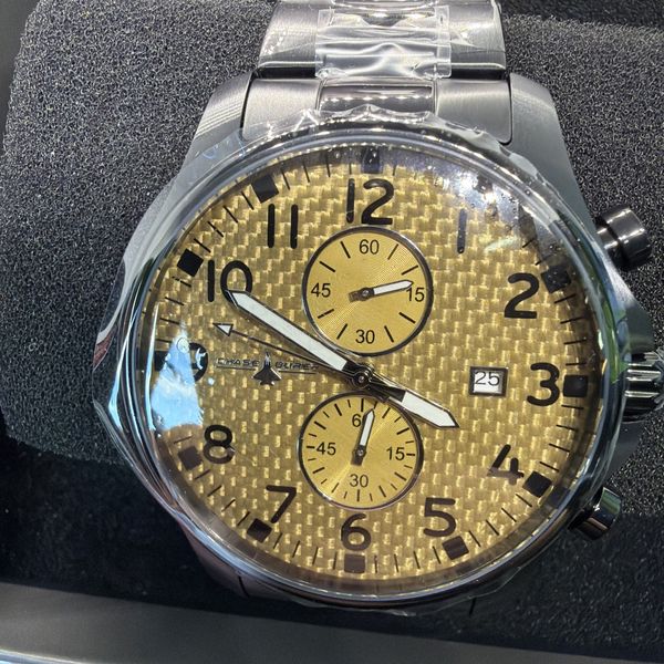 Chase Durer X Invicta Menâ s Watch - 48mm - Black SS Band - CHRONO ...