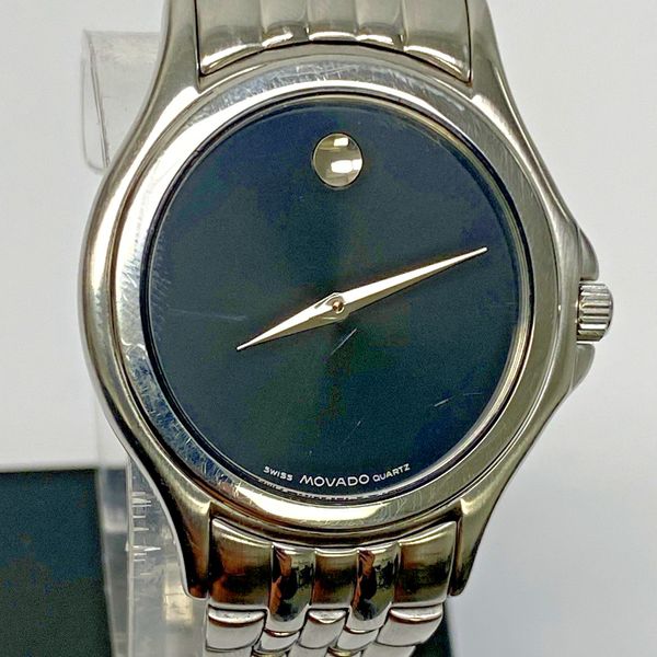 Movado Museum Classic 84-E4-0863 Swiss Quartz 36mm As is For Parts or ...