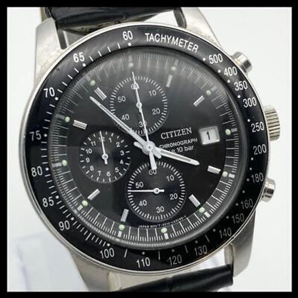 CITIZEN Speedmaster Alterna Chronograph Black Dial analog watch men ...
