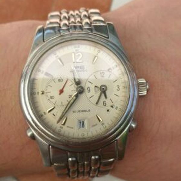 Oris Classic Worldtimer Automatik Uhr GMT Ref.: 690-7485-4061 ...