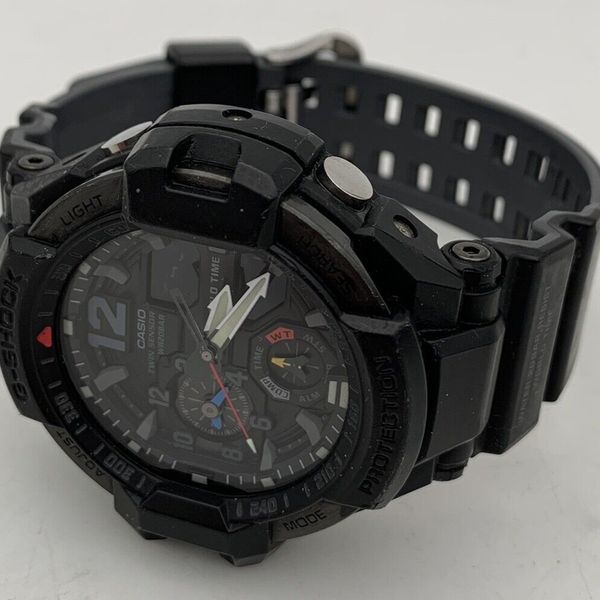 Casio G-SHOCK GA1100-1A1 GravityMaster Twin Sensor Compass 200m Men's ...