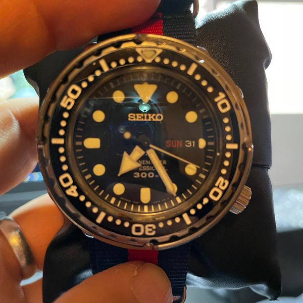 [WTS] Seiko Tuna Quartz movement with extra bands, sapphire crystal ...