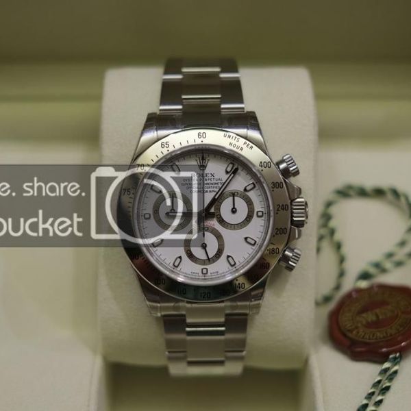 FS: BNIB Rolex 116520 Daytona G Serial | WatchCharts
