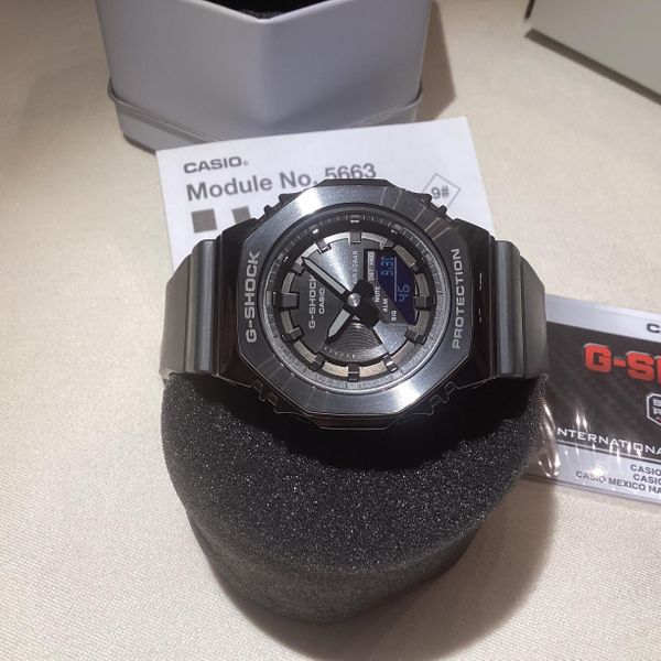 [WTS] Casio G-Shock GMS2100B-8A Mini Casioak half metal | WatchCharts ...