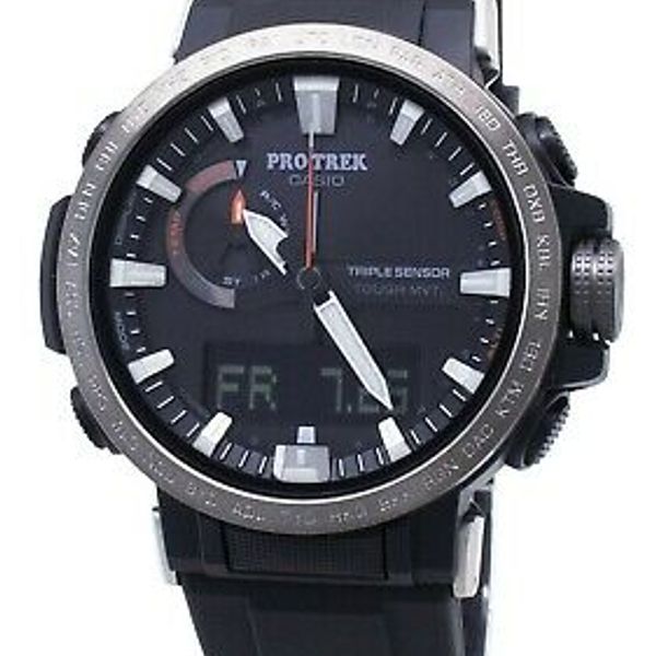 Casio Pro Trek PRW-60Y-1A PRW60Y-1A Digital Compass Solar Men's Watch | WatchCharts