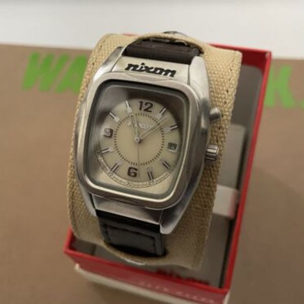 Nixon The Rocker Men Silver watch | WatchCharts Marketplace