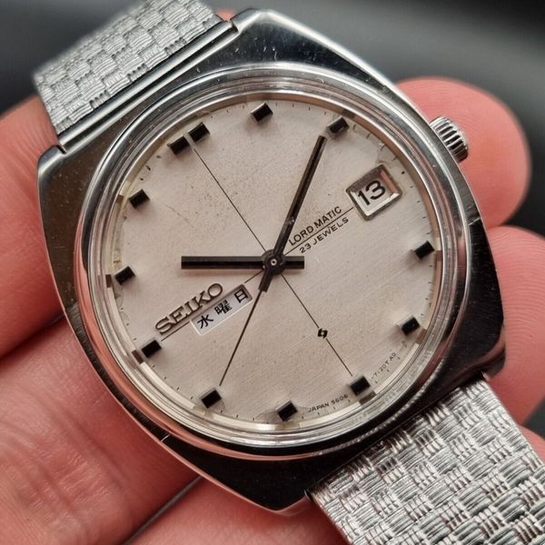 Seiko Lord Matic Dec 1968 5606-7100 Vintage Automatic Watch JDM Rare ...