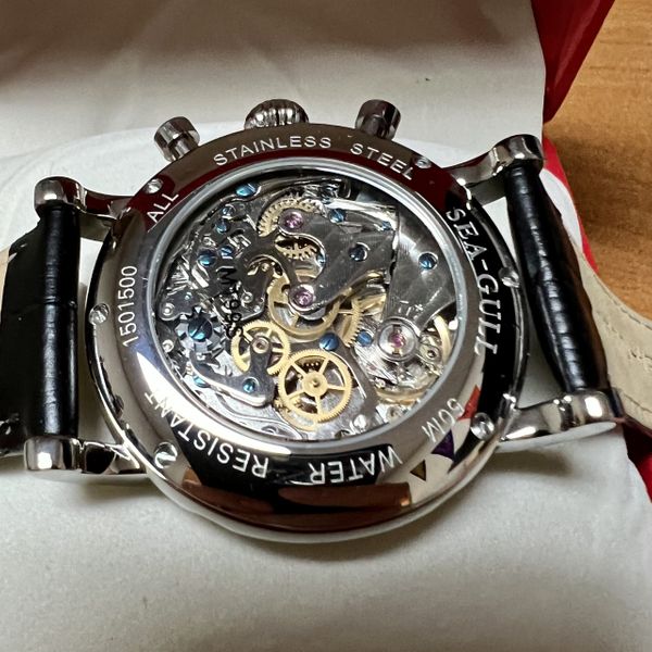 For Sale: SEA GULL ST-19 Moon phase | WatchCharts