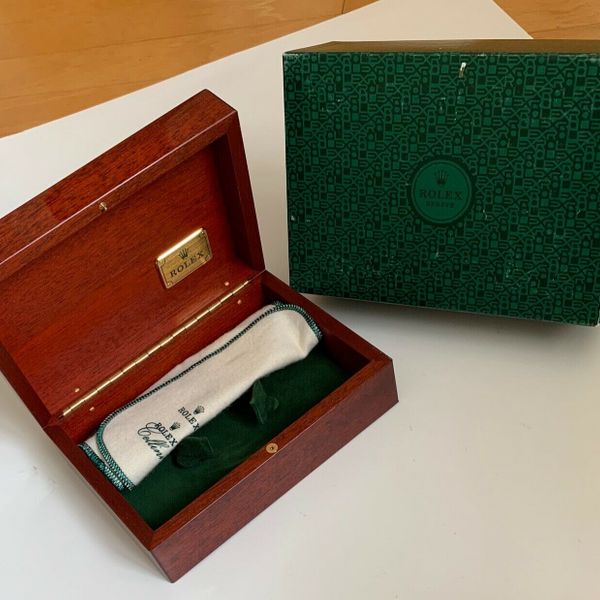 1990's-2000's Vintage Rolex Wood Box Set 18238 16618 16528 116528 ...