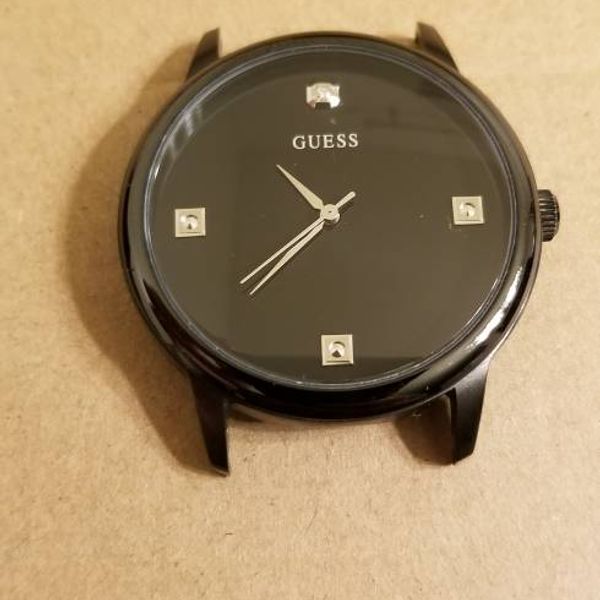 FREE Guess black face dress watch | WatchCharts Marketplace