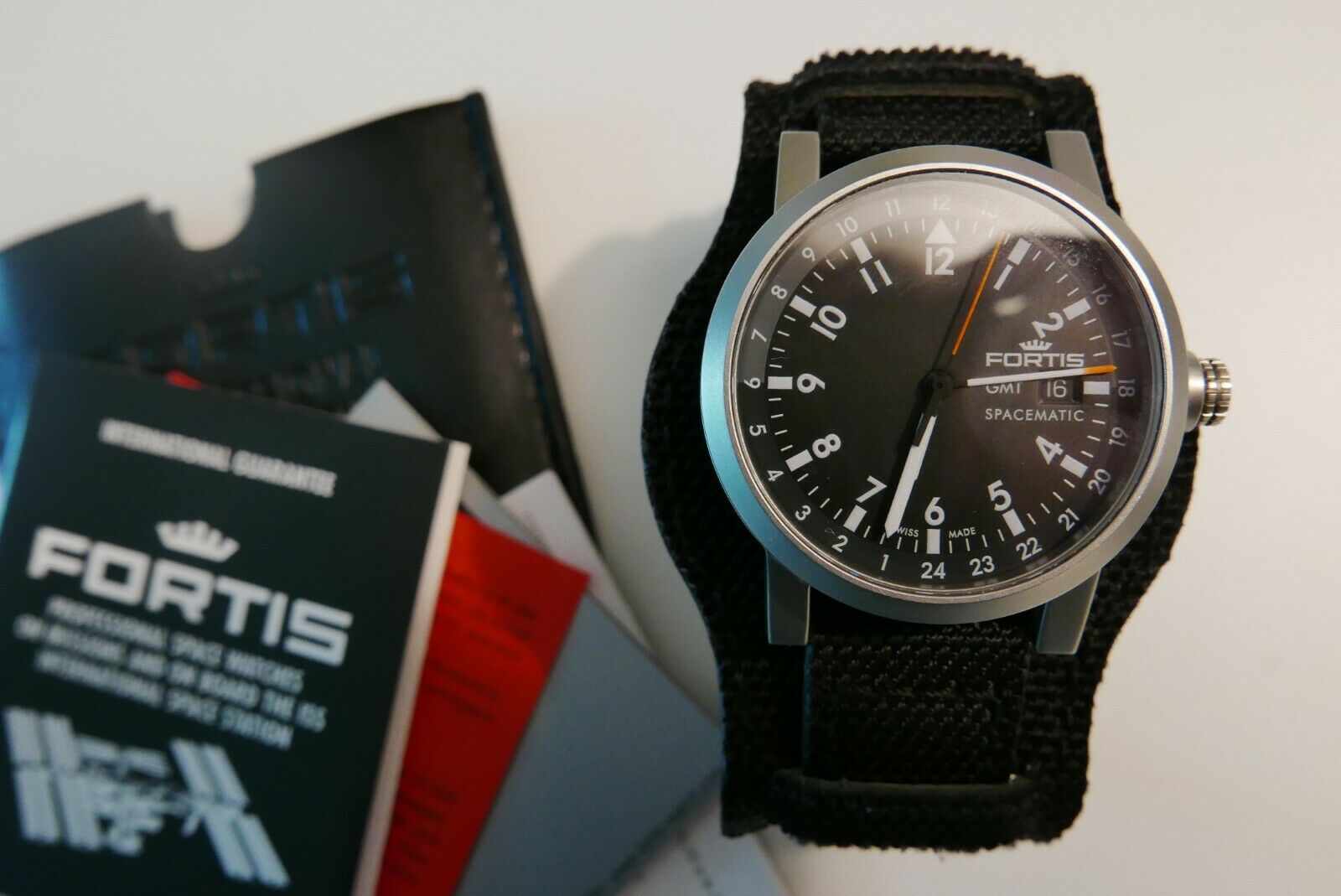 Fortis Spacematic GMT 40 Mm (ETA 2893-2) Bund Style Men's Watch RRP ...