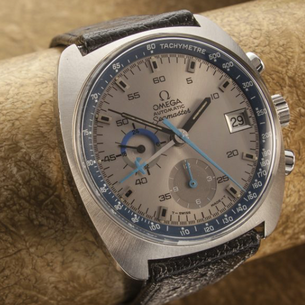SOLD Omega Seamaster 1040 Chronograph, ultimate combination of sliver ...