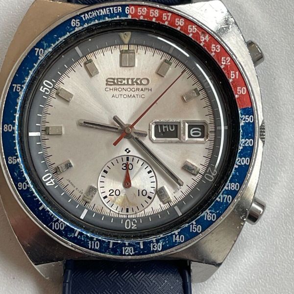 Seiko Pogue Pepsi 6139-6020 automatic | WatchCharts Marketplace