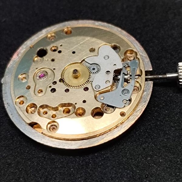 ENICAR WINDING COMPLETE MOVEMENT CAL NO.AR-160 CROWN AT-3 OCLOCK B-428 ...