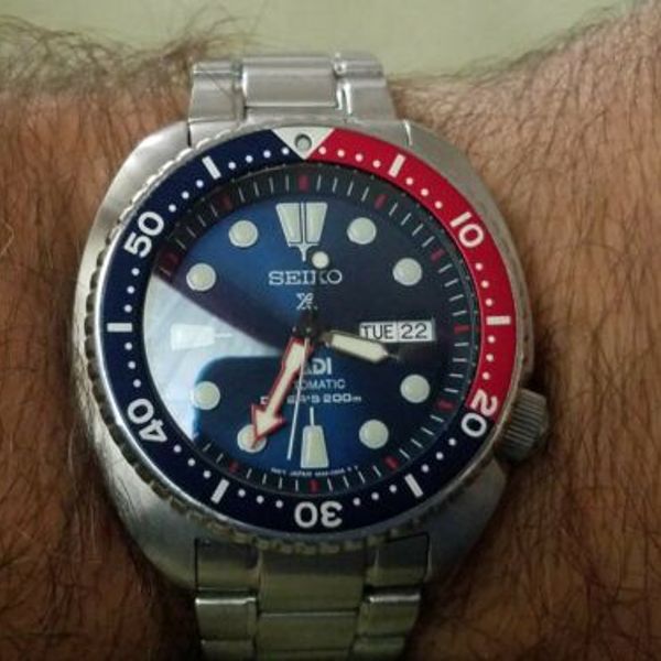 Seiko mod sapphire dd/ar crystal Padi Automatic Prospex Pepsi Turtle ...