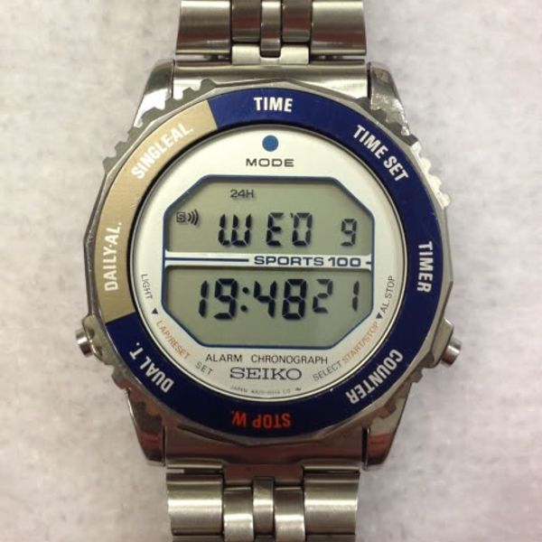 SOLD: Seiko A829-6019 -- Authentic Space Shuttle Astronaut Watch ...