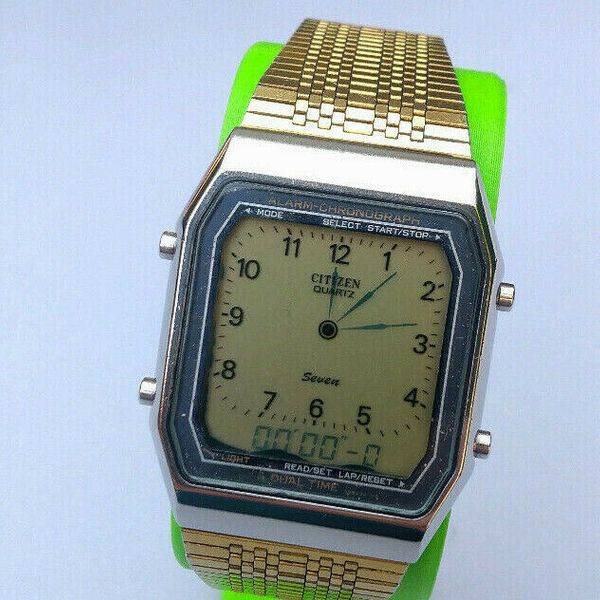 VINTAGE CITIZEN ANA-DIGI WATCH DIGITAL HANDS 9560-083181 | WatchCharts ...